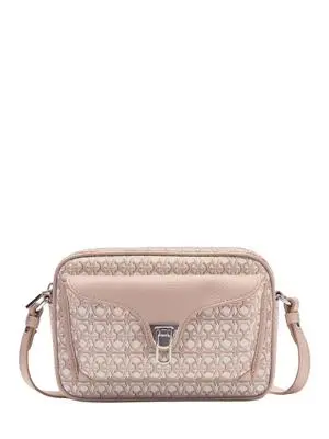 COCCINELLE Monogram Mini Bag - White