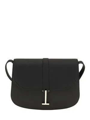 TOM FORD Small Quilted Calf Leather Crossbody Bag With Monogram - Black