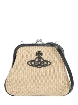 VIVIENNE WESTWOOD Orb Clutch - Beige