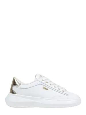 Liu Jo Casper 01 Faux Leather Low Top Sneakers - White