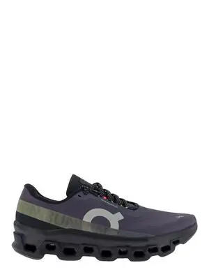 On Cloudmonster 1 Mesh Lace-up Sneakers - Black