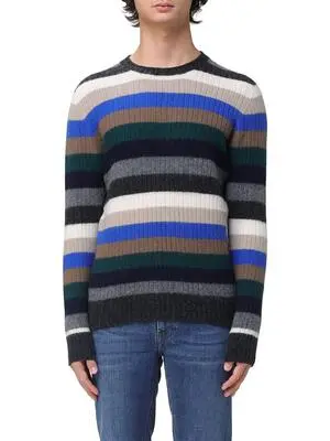 DRUMOHR Striped Crew Neck Sweater - Multicolor