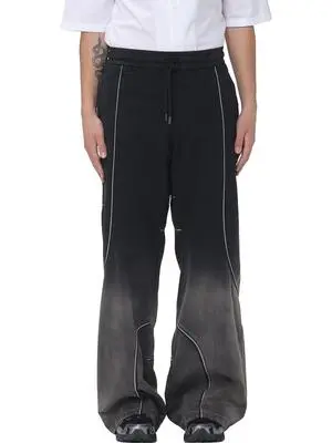 Off-White Stretch Technical Fabric Jogging Pants Palm Angels - Black