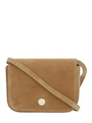 Fabiana Filippi Eclissi Suede Bag - Brown