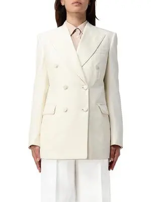 Brioni Double Breasted Blazer - White