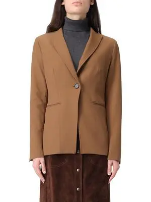 Pinko Tailored Blazer With Notch Lapel - Brown