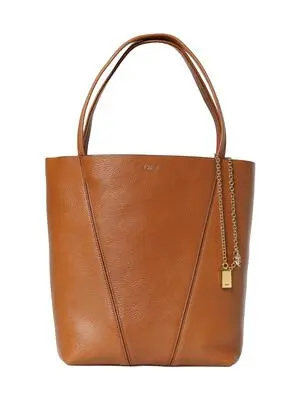 Chloé Leather Tote Bag - Brown