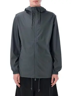 Rains Storm Breaker Waterproof Technical Fabric Raincoat - Grey