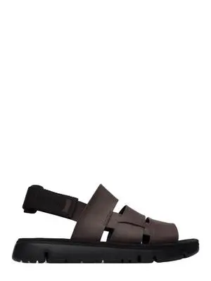 Camper Camper Oruga Leather Sandals Multicolor