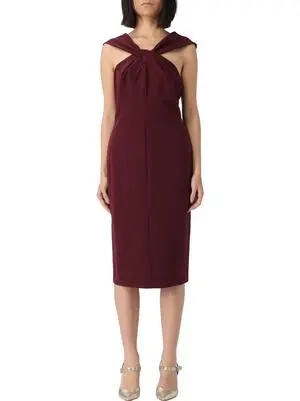 Ralph Lauren Twist Neck Dress - Violet