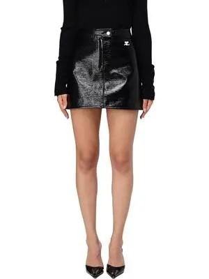 COURREGES Mini Skirt - Black