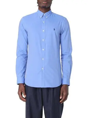 Polo Ralph Lauren Stretch Cotton Casual Shirt Blue 1
