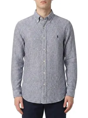 Polo Ralph Lauren Striped Linen Shirt - Blue