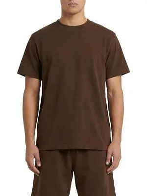 ENTIRE STUDIOS Basic Jersey T-shirt - Brown
