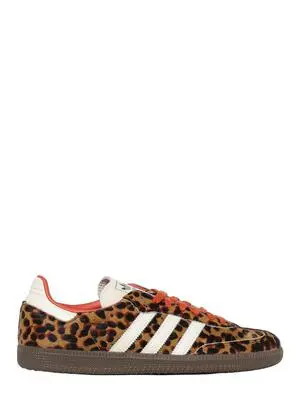 ADIDAS ORIGINALS Leopard Print Sneakers - Black