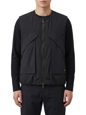 TATRAS Cotton Blend Technical Vest - Black