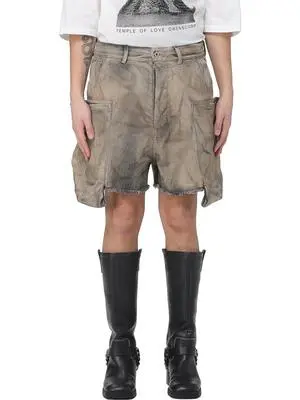 Rick Owens Stefan Cotton Cargo Shorts - Rust