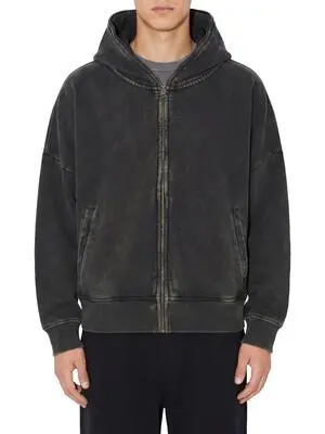 ENTIRE STUDIOS Entire Studios Cotton Zip-Up Hoodie Grey