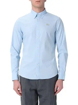 LA MARTINA Classic Cotton Shirt Gnawed Blue