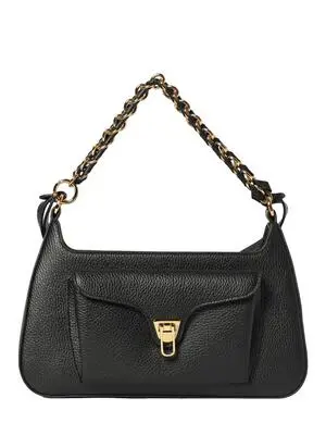 COCCINELLE Beat Generation Grained Leather Bag - Black