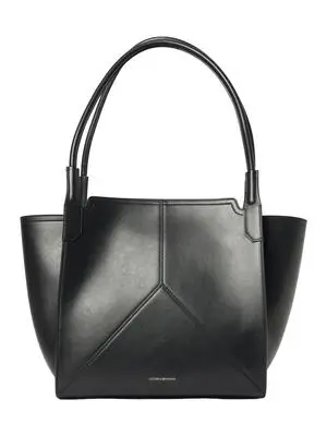 Victoria Beckham Smooth Calfskin Leather Tote Bag - Black