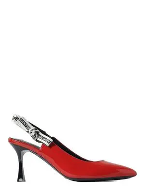 Karl Lagerfeld Slingback Pumps - Red