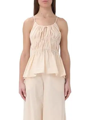Liviana Conti Gathered Camisole - Beige
