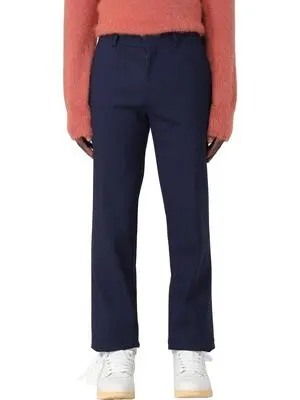 Off-White Straight Leg Trousers - Denim