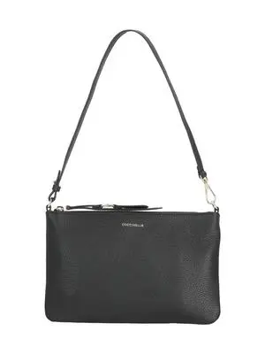 COCCINELLE C-easy Hammered Leather Pouch Black