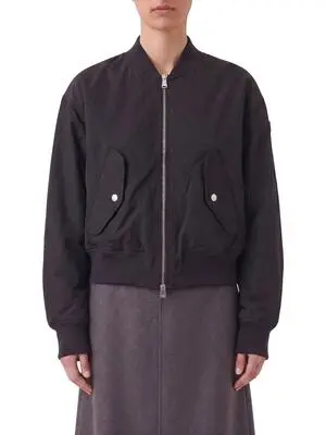 TATRAS Nylon Bomber Jacket - Black