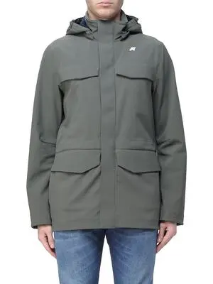 K-WAY Rain Parka With Hood - Green