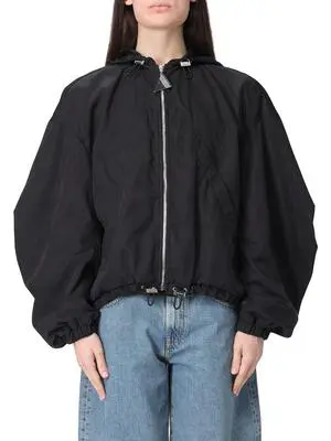 Attico Hooded Jacket - Black