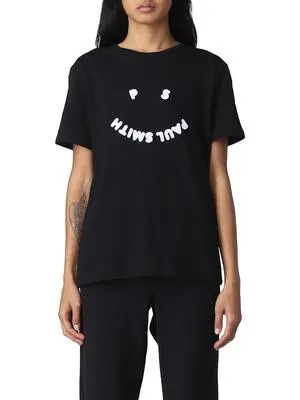 Paul Smith Graphic Smiley T-shirt - Black