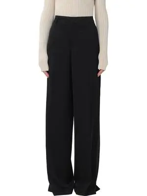 PT TORINO Tailored Wide Leg Trousers - Black