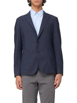 BOSS Textured Blazer - Blue