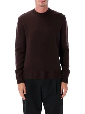 TOM FORD Crew Neck Jumper - Brown