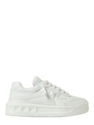 Valentino Garavani Studded Platform Sneakers - White