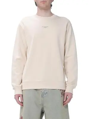 Drole De Monsieur Cotton Crewneck Sweatshirt - Sand
