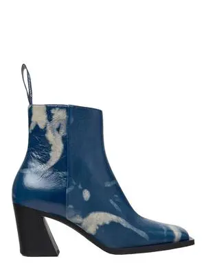Camper Ankle Boots With Abstract Print - Multicolor