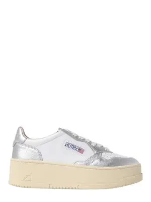 AUTRY Platform Sneakers - Silver