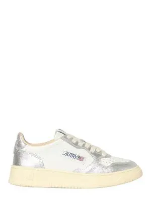 AUTRY Autry Trainers - Silver Leather Silver