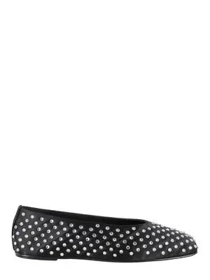 Magda Butrym Embellished Ballet Pumps - Black