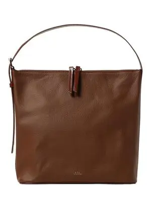 A.p.c. A.P.C. Leather Shoulder Bag Brown