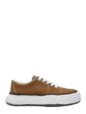 Mihara Yasuhiro Eric Canvas Low-top Platform Sneakers - Brown