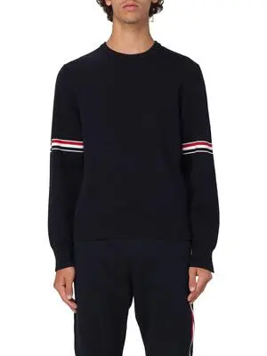 Thom Browne Crew Neck Jumper - Blue