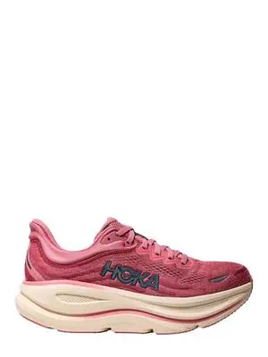 HOKA® Bondi 9 Mesh Lace-up Sneakers - Fuchsia
