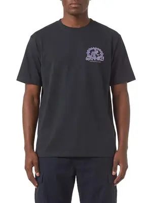 Gramicci Cotton T-shirt With Logo Black