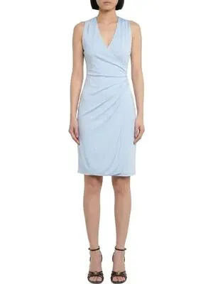 Versace Viscose Mini Dress - Blue
