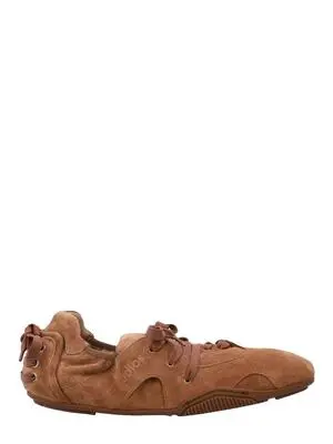 Acne Studios Bilaria Suede Sneakers - Brown