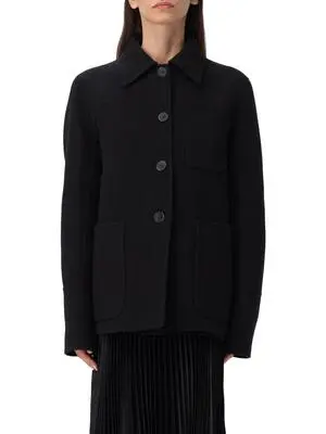 JIL SANDER Button-detailed Collared Jacket - Black